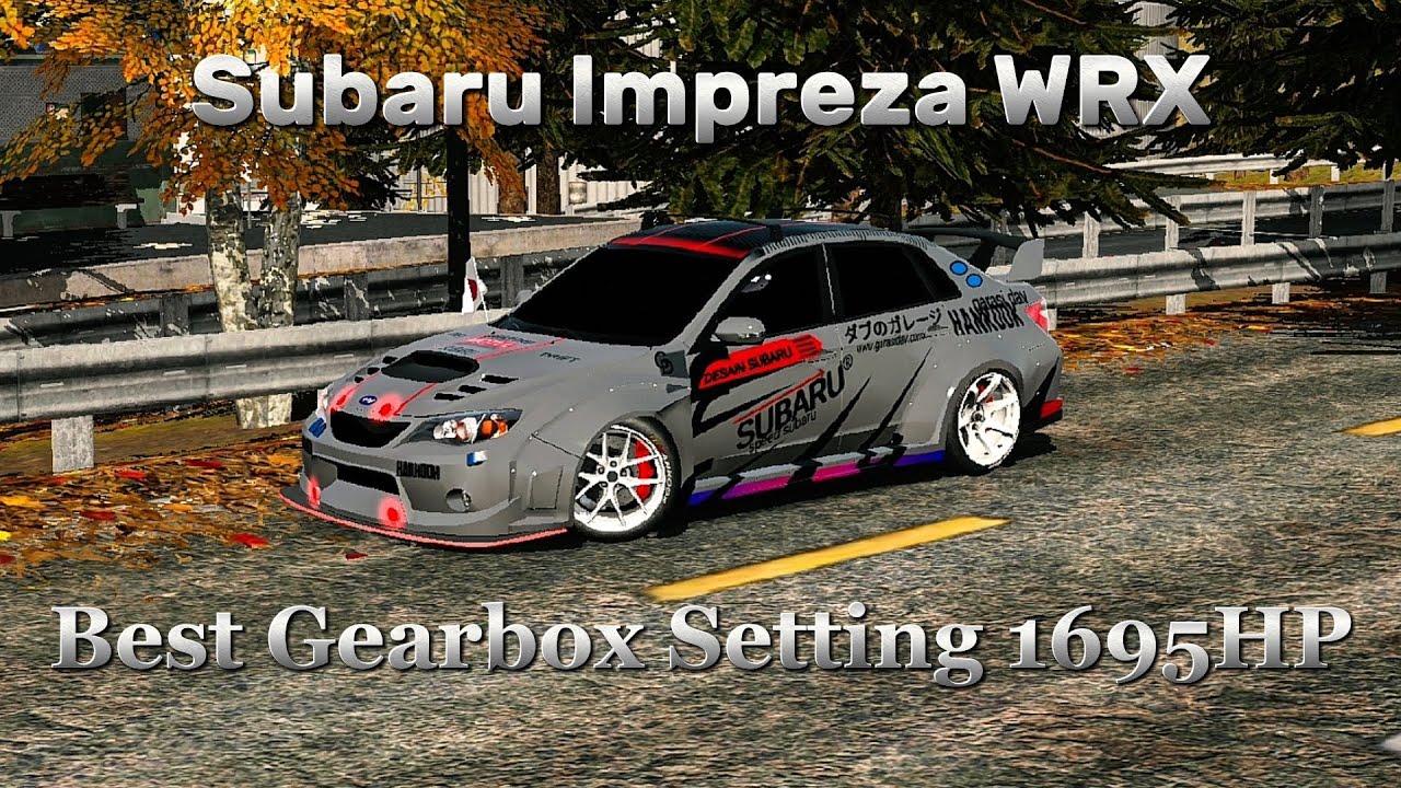 Subaru Impreza WRX Best Gearbox Setting 1695HP || Car Parking ...