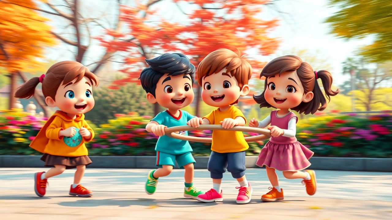 "Ring a Ring o’ Roses | Classic Nursery Rhyme | Fun & Educational Songs ...