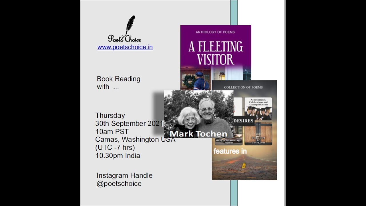 Book Reading With Mark Tochen - YouTube