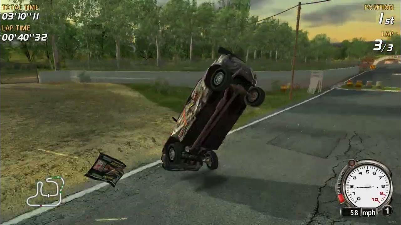 FlatOut - Bronze class - YouTube