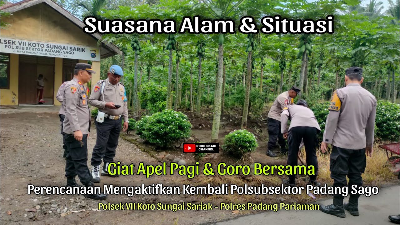 Kondisi Alam dan Suasana Kegiatan Perencanaan Mengaktifkan kembali di ...