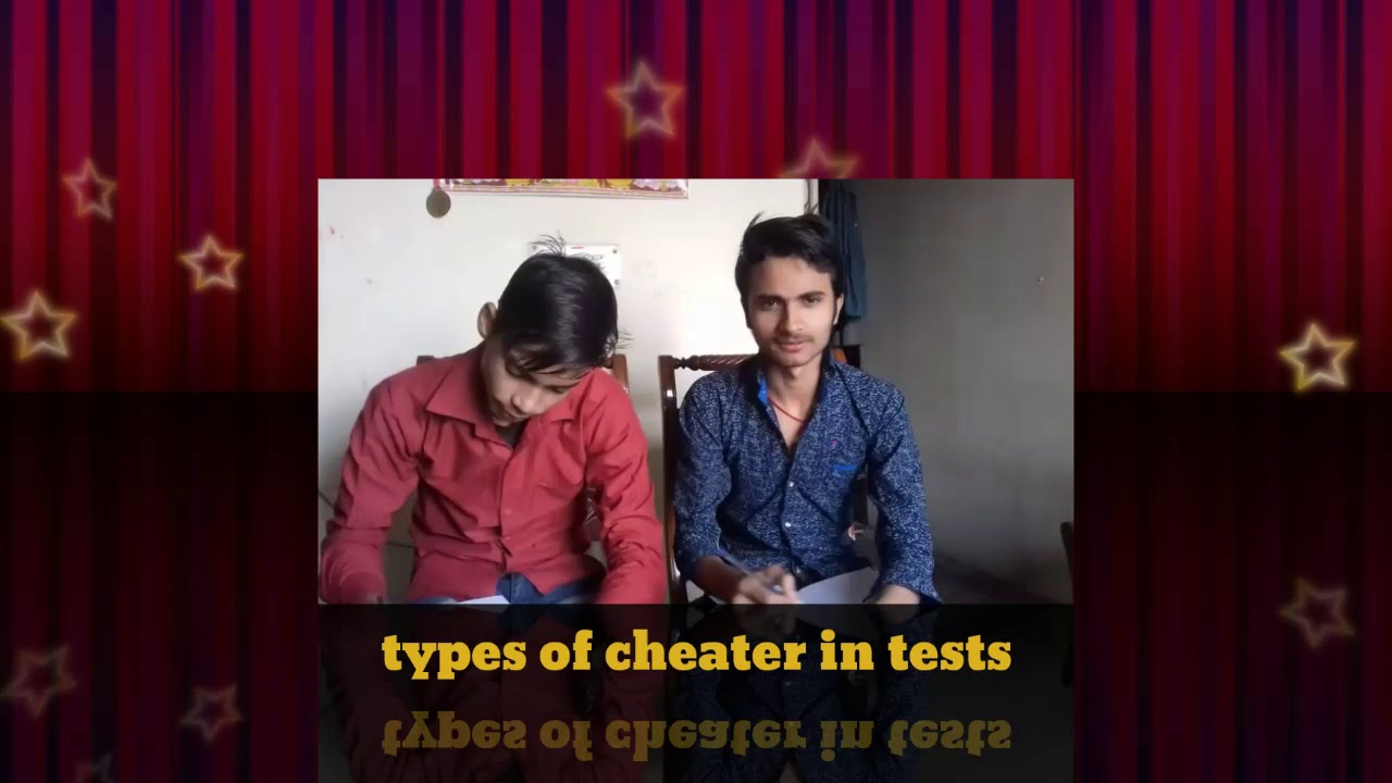 Cheaters in test & exam { funny videos} try &feel - YouTube