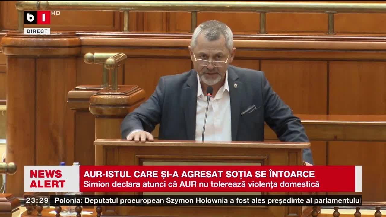 AUR-ISTUL, VIOREL FOCȘA, CARE ȘI-A AGRESAT SOȚIA SE ÎNTOARCE. Știri ...
