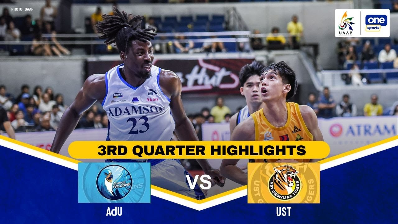 AdU vs. UST | 3RD QUARTER HIGHLIGHTS | UAAP SEASON 88 MEN’S BASKETBALL ...