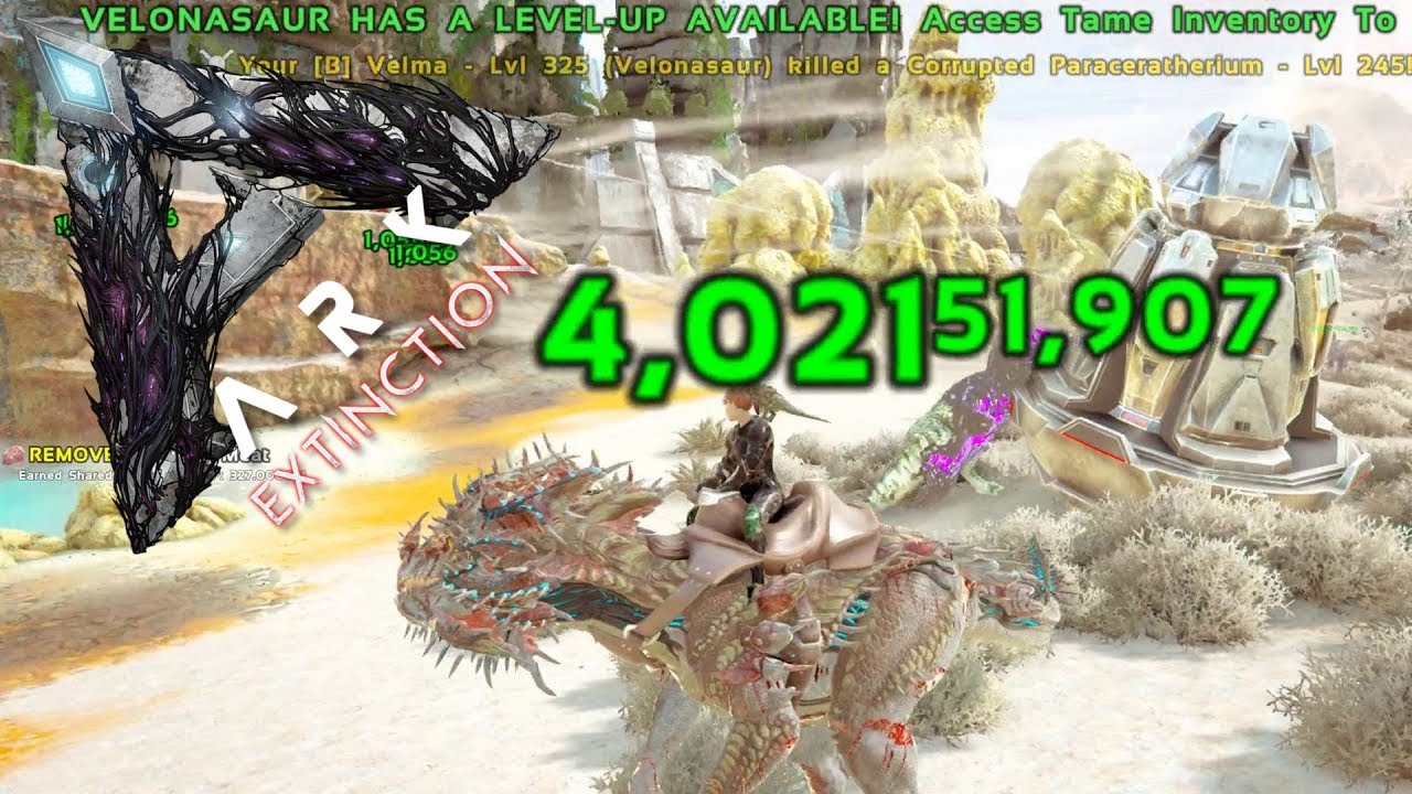 ARK Extinction Adventures - Velonasaur Orbital Supply Drop UNCUT - YouTube