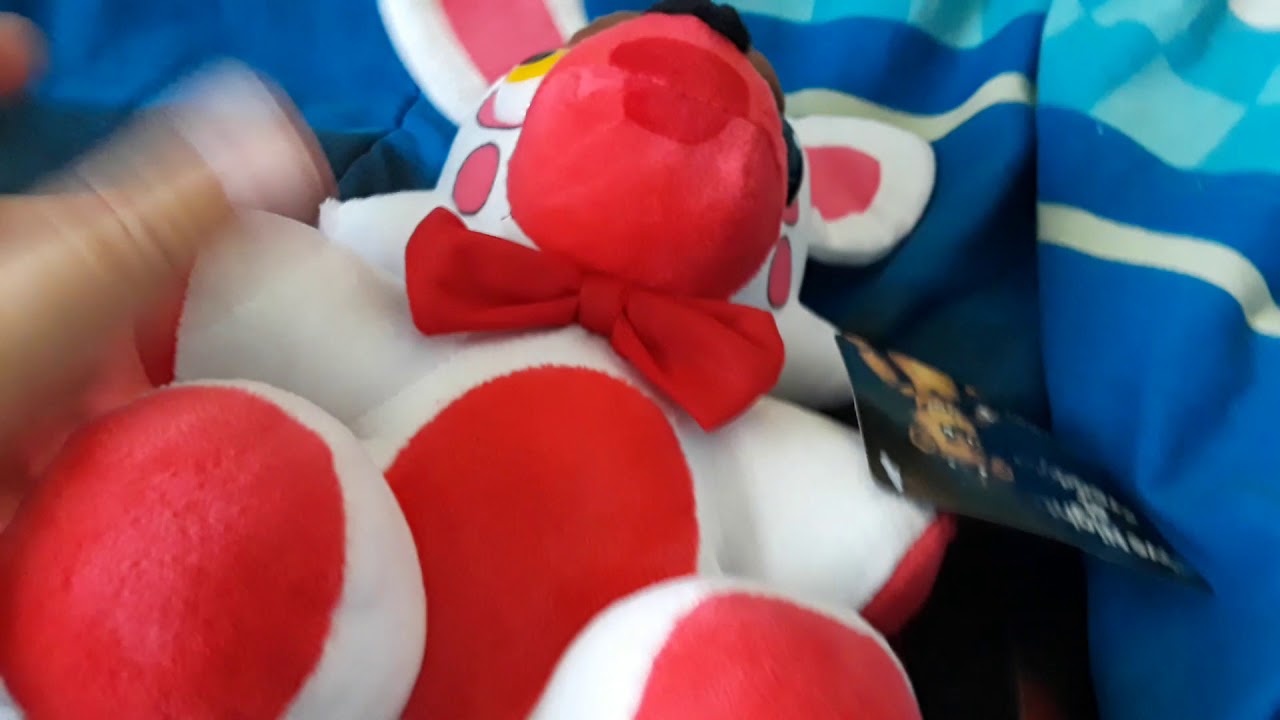 Reviewing a plush from a claw machine fun time foxy 10 in - YouTube