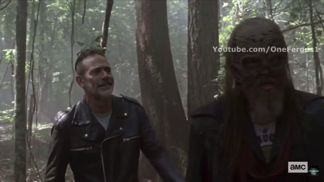 The Walking Dead 10x06 Negan Talks To Beta Scene Season 10 Episode 6 ...