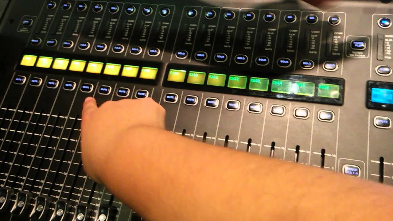 midas m32 - como hacer buses en consola - YouTube