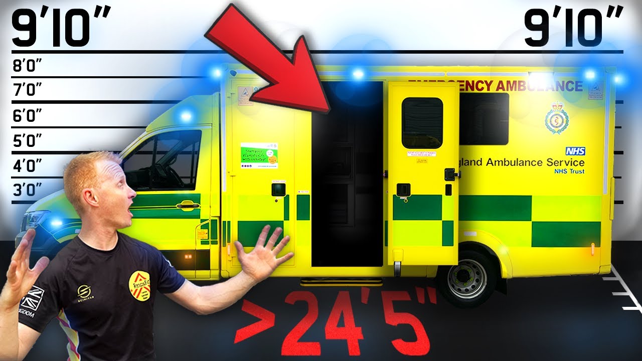 What's Inside The *BIGGEST* Ambulance I Could Get? (HUGE) - YouTube