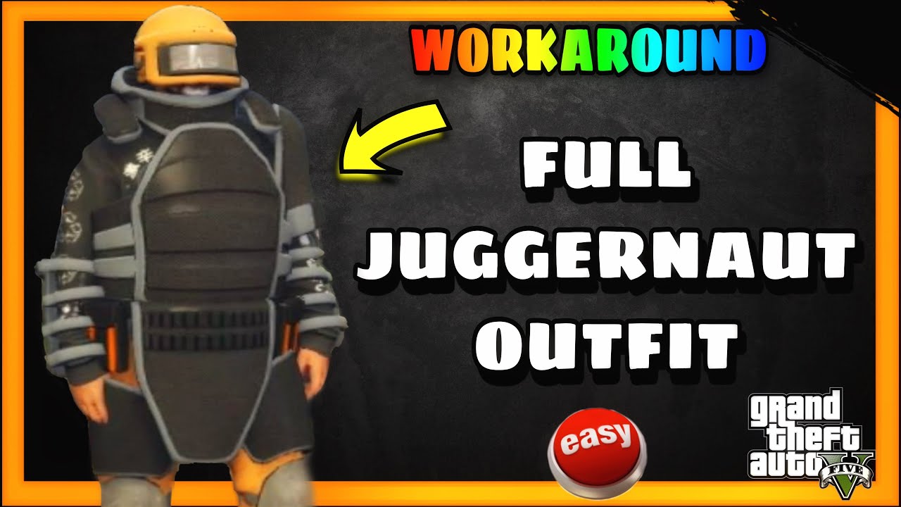 GTA 5 ONLINE- GET FULL JUGGERNAUT OUTFIT TUTORIAL STILL WORKS (PS4 ONLY ...