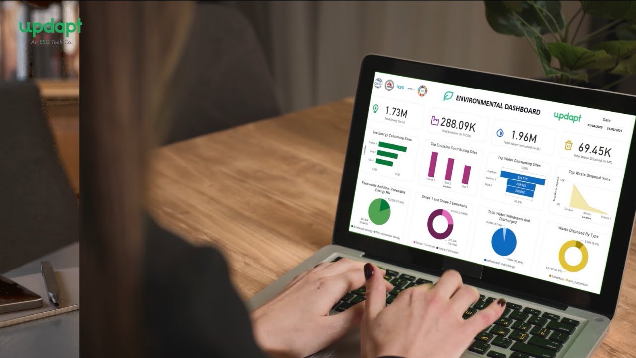 Updapt - Sustainability Data Management Software - YouTube