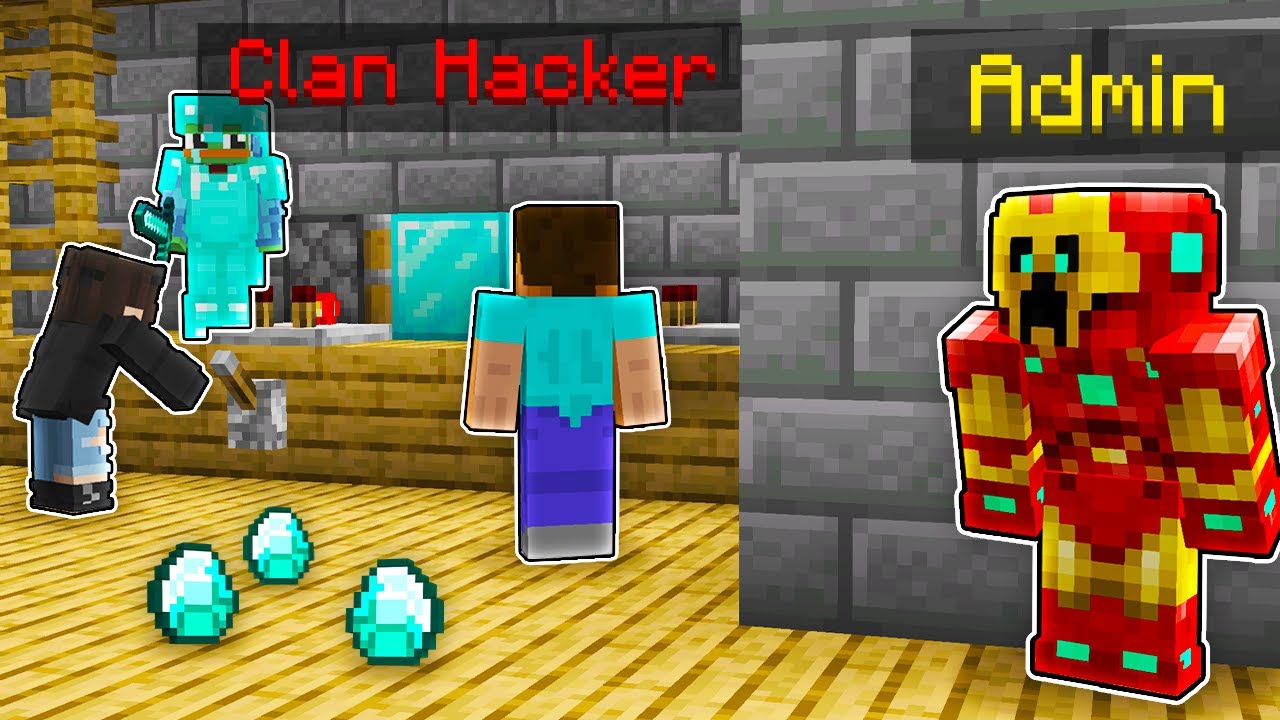 Il CLAN DEGLI HACKER é entrato nel MIO SERVER MINECRAFT - YouTube