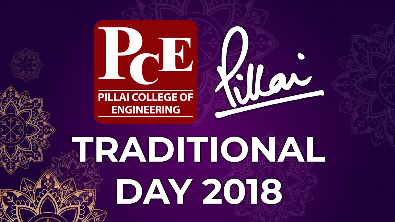 Traditional Day 2018 | Pillai College of Engineering - YouTube