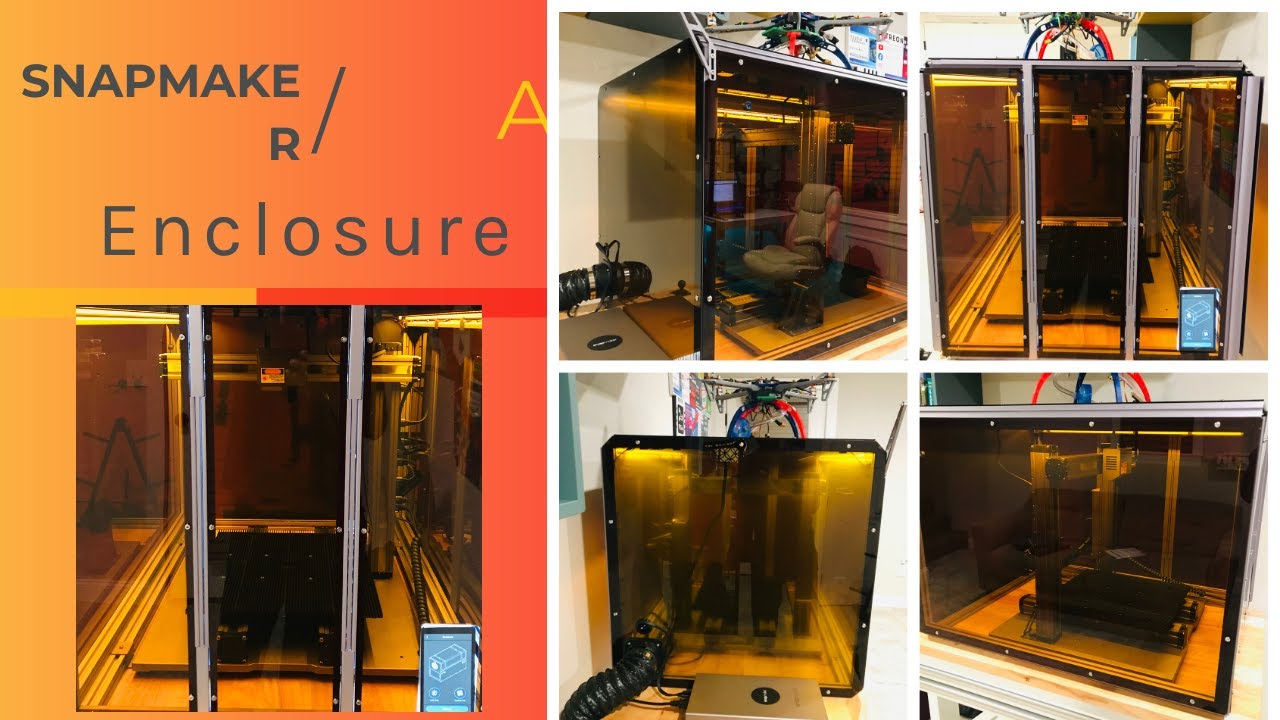 The new SNAPMAKER A350 Enclosure - YouTube