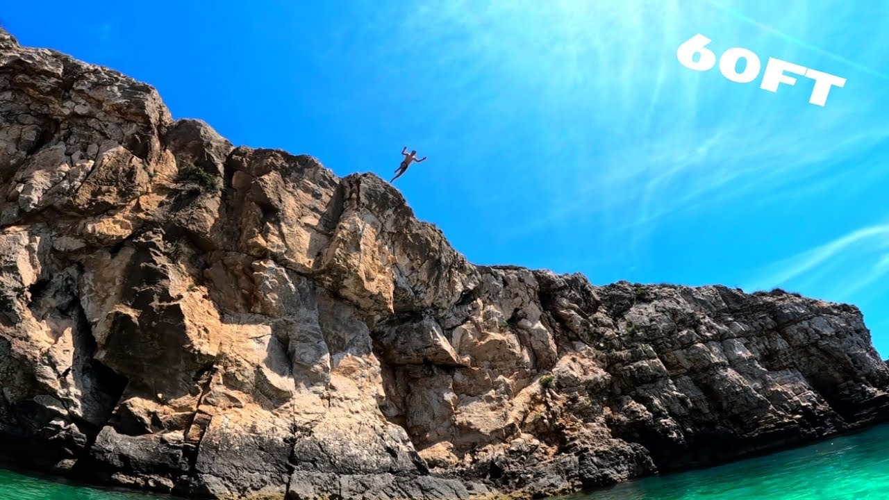 CLIFF JUMPING CROATIA - YouTube