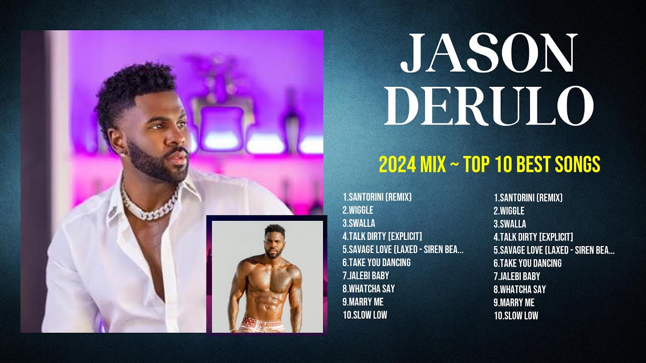 The Best Hits Songs of Jason Derulo Playlist Ever ~ Greatest Hits Of ...