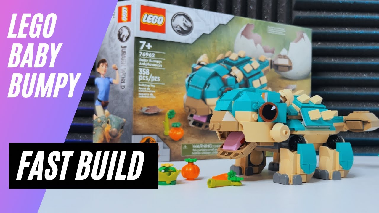 I Built LEGO Baby Bumpy: Ankylosaurus from Jurassic World: Camp ...