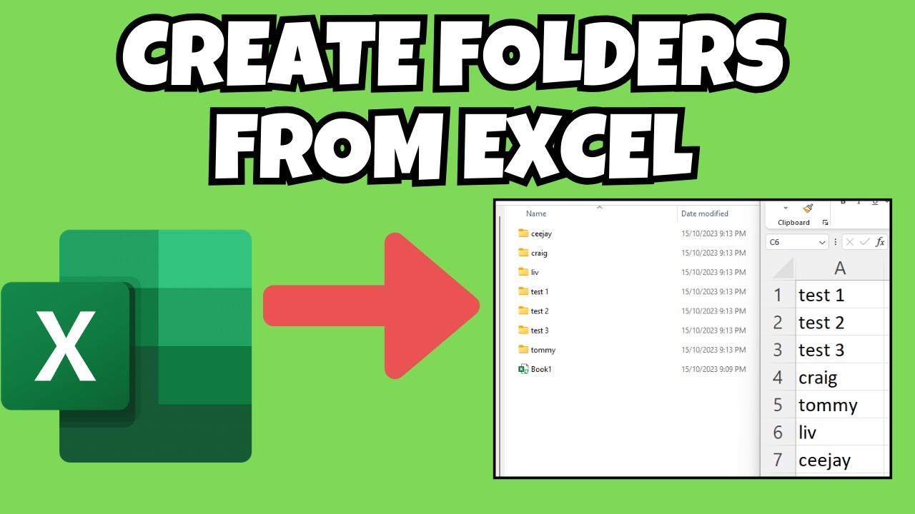 How To Create Folders From Microsoft Excel As You Type YouTube How To Create Folders From Microsoft Excel As You Type YouTube