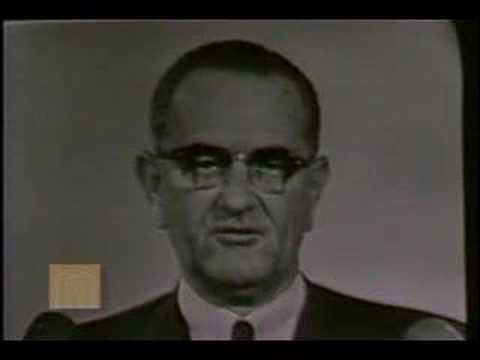 Lyndon Johnson - Report on the Gulf of Tonkin Incident - YouTube