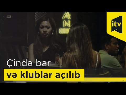Çində bar və klublar açılıb
