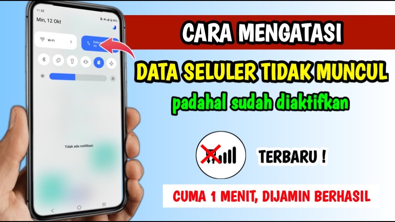 Data Seluler Tidak Muncul | Cara Mengatasi Data Seluler Tidak Muncul ...