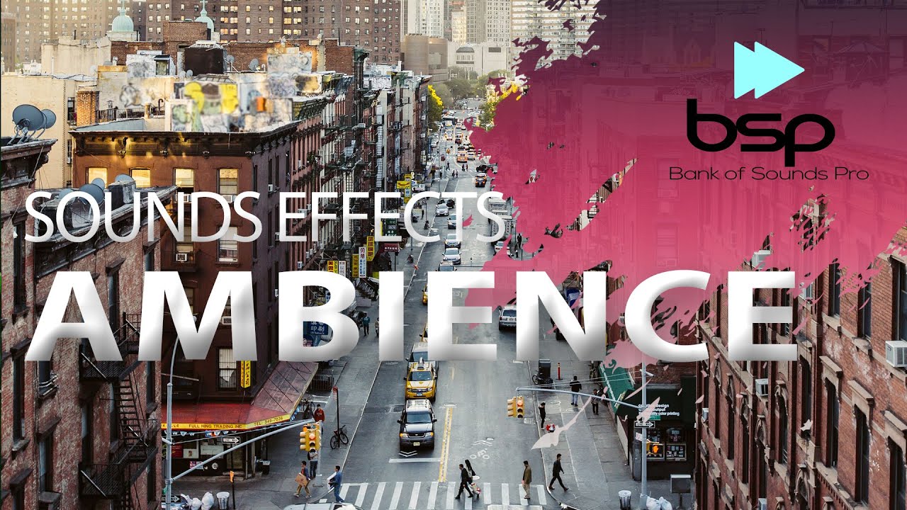 SOUNDS EFFECTS AMBIENCE | EFEITOS SONOROS DE AMBIENTES | - YouTube