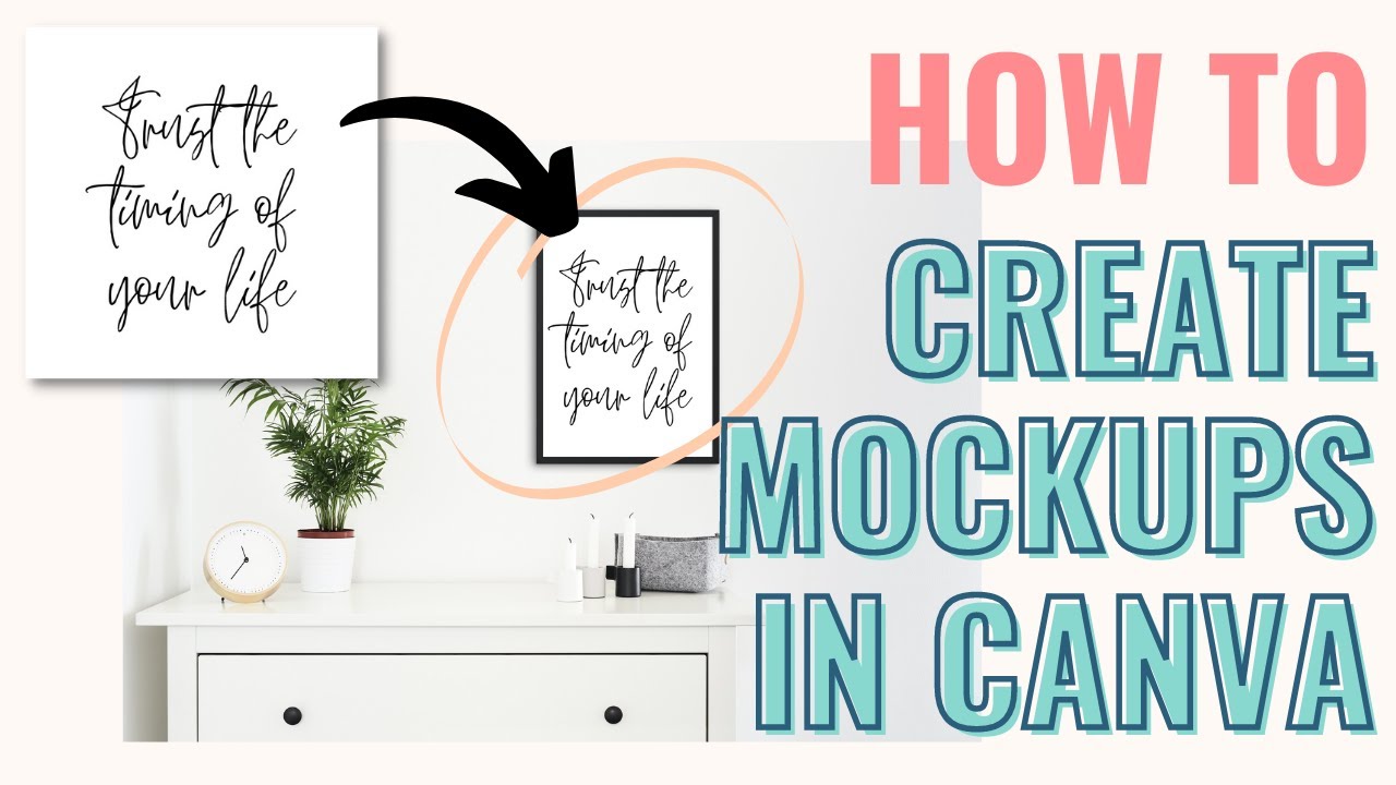 How To Create Mockups In Canva FOR FREE | Canva For Beginners - YouTube