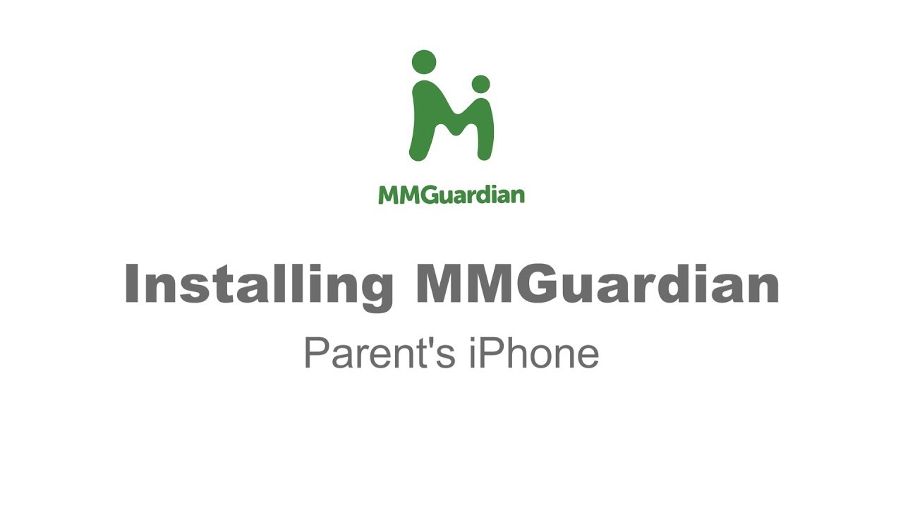 Installing the MMGuardian Parent App for iPhone - YouTube