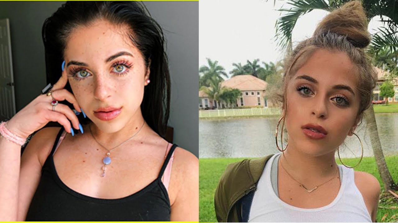 Famous Musical.ly Girls With and Without Makeup 2018 - YouTube