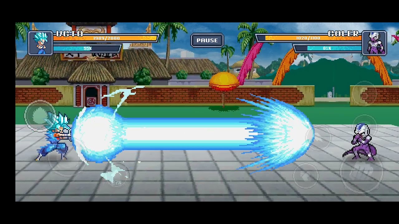 Vegeta blue versus cooler - YouTube