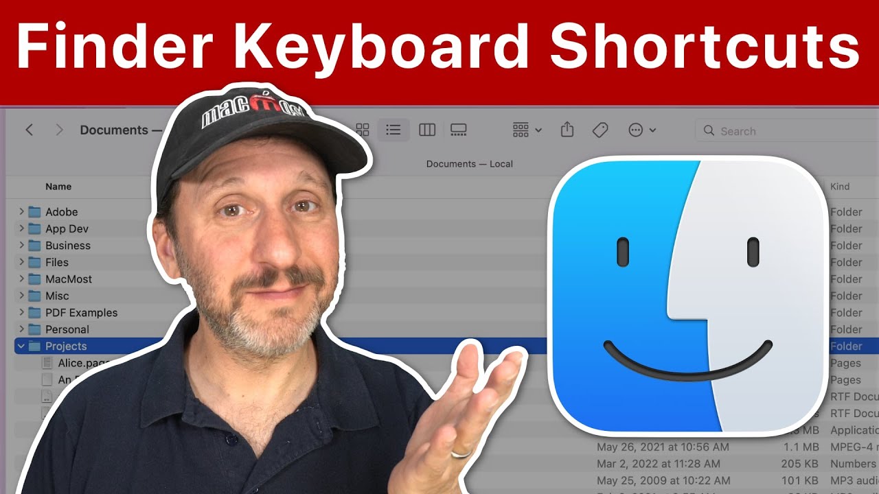 Using the Finder With Just Your Keyboard - YouTube
