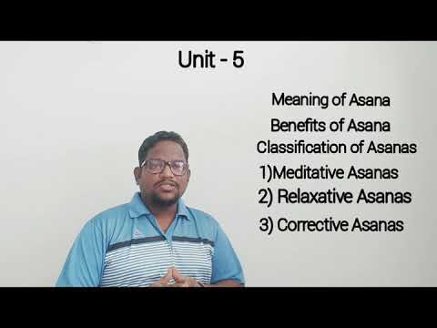 Meaning of Asana & Classification of Asanas - YouTube