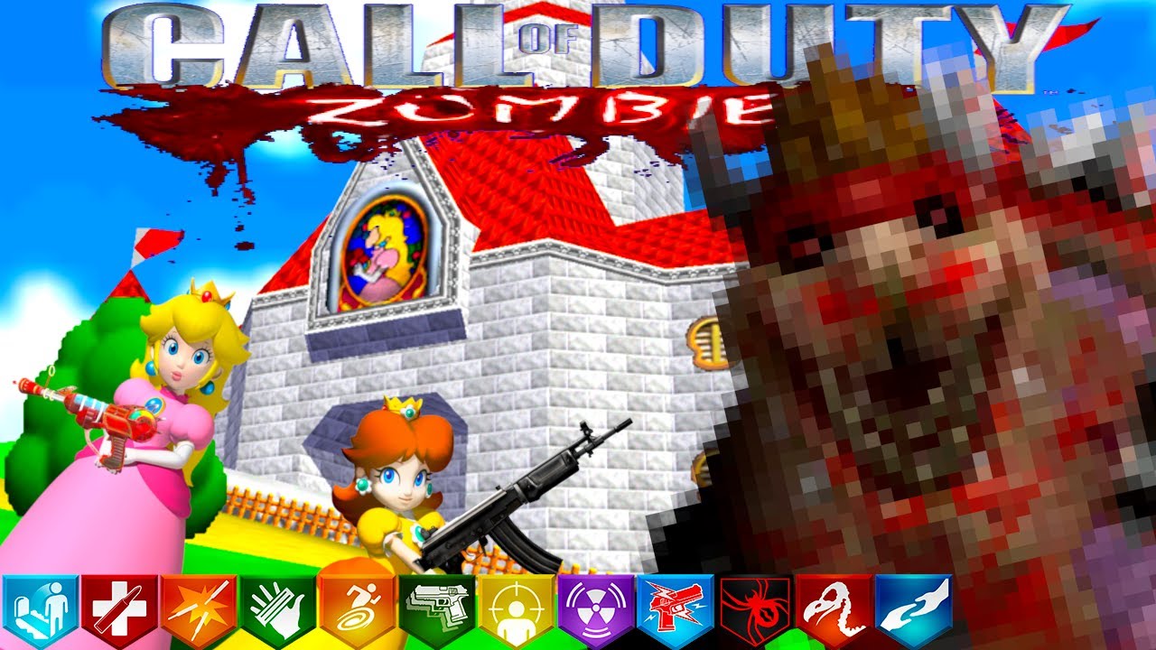 ONE OF THE BEST MAPS WE EVER PLAYED | Super Mario 64 BO3 Zombies - YouTube