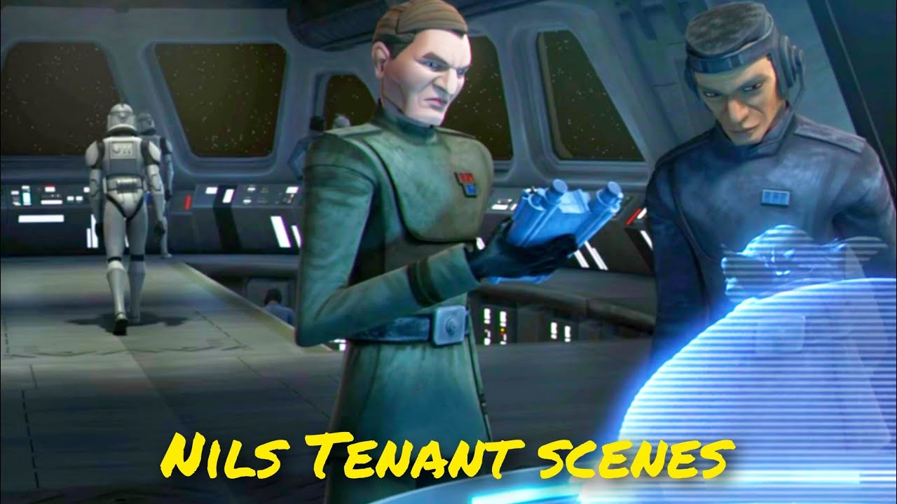 All Rear admiral Nils Tenant scenes - The Clone Wars - YouTube