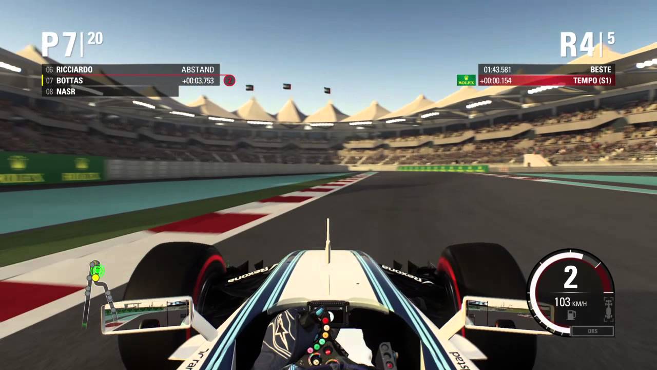 F1™ 2015 Gameplay PS4 Abu Dhabi - YouTube