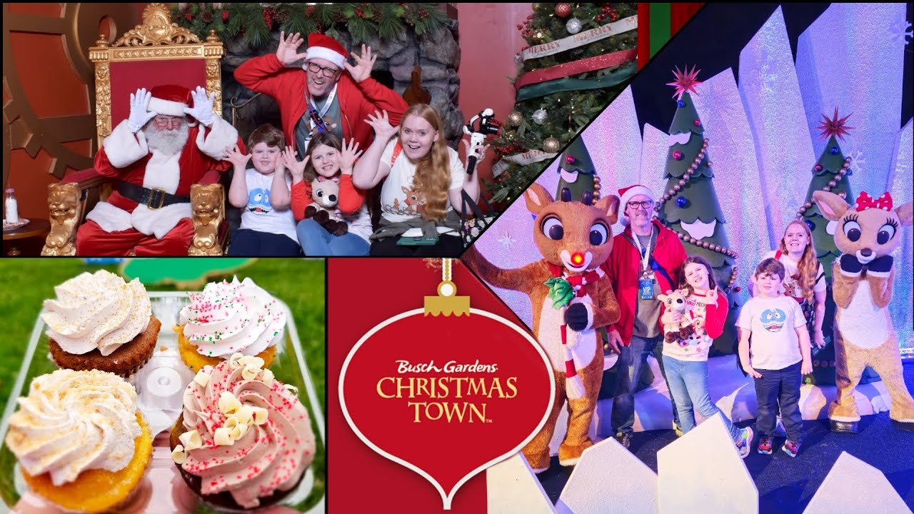 Christmas Town at Busch Gardens Tampa is a Must Do | Rudolph & Friends ...