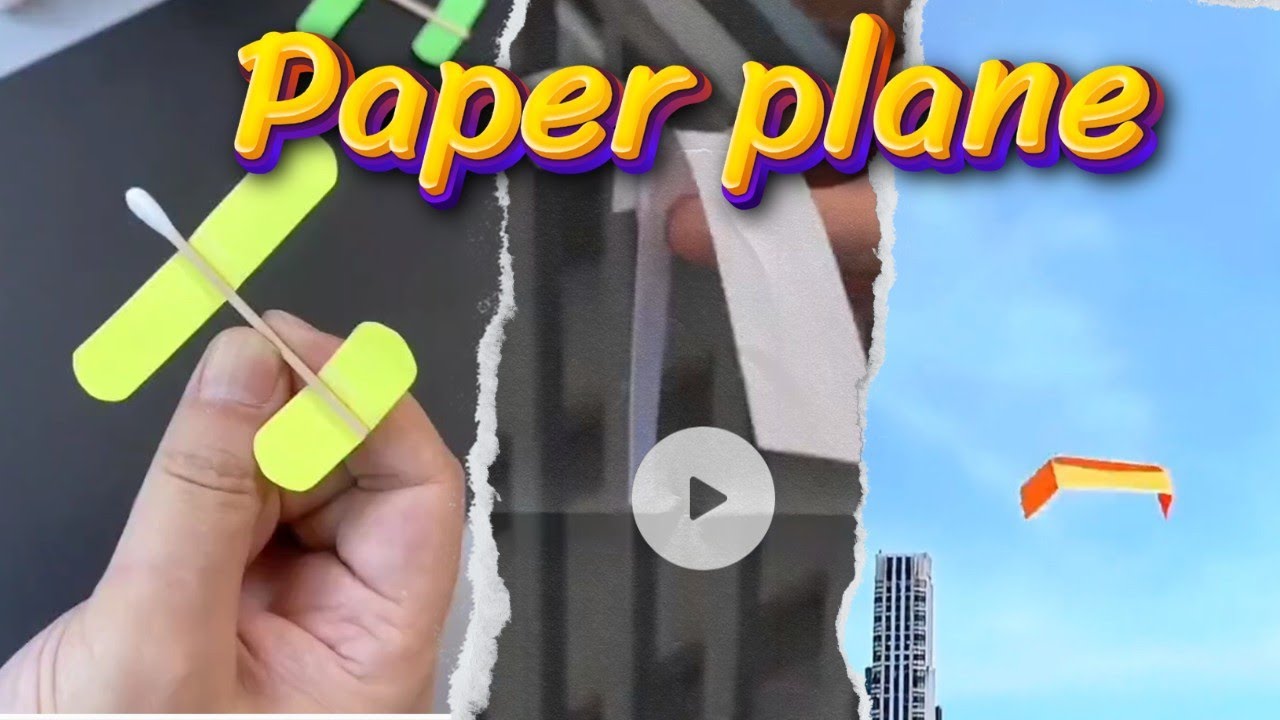 how to make 3 mini paper planes - YouTube