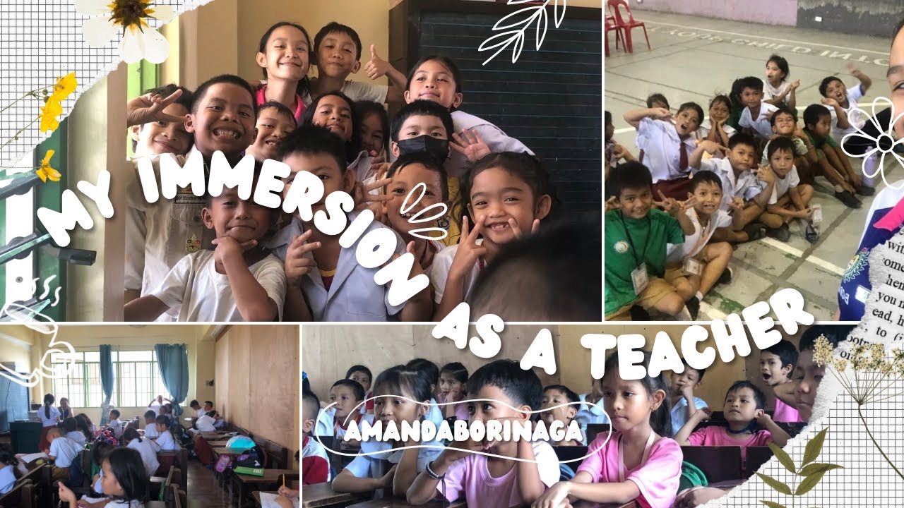 My immersion week as an elementary teacher | week 1 grade 2 - YouTube
