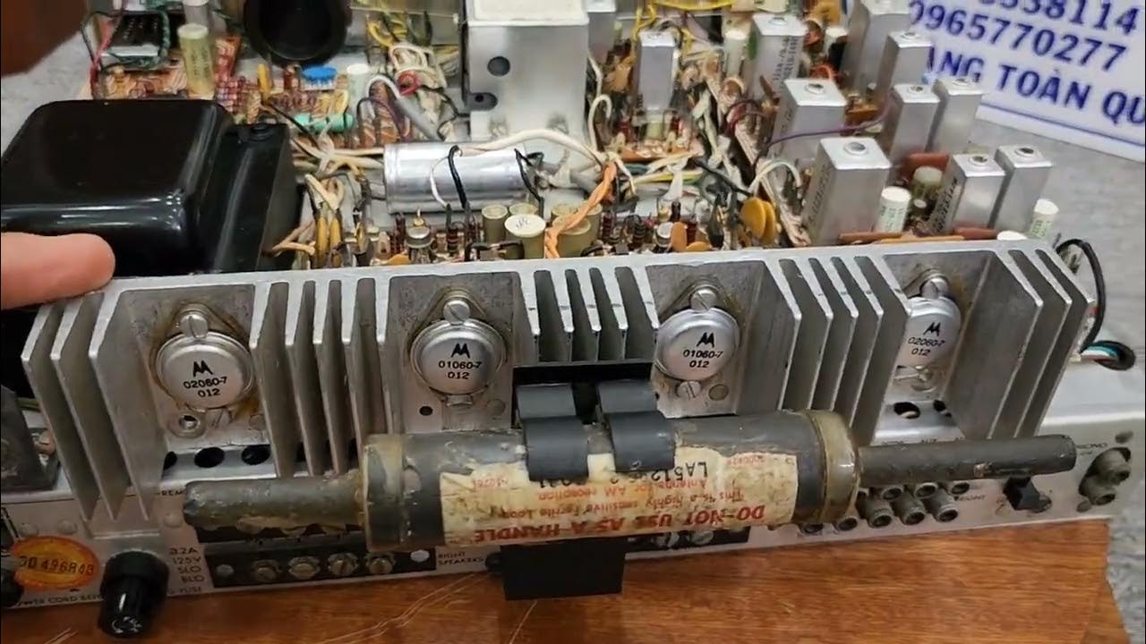 Amply Hót Fisher 450T dòng SP chơi tốt hầu hết Loa AR 2/3/4/5 ..V.V và những Loa cổ Mỹ Âu Nhật ...