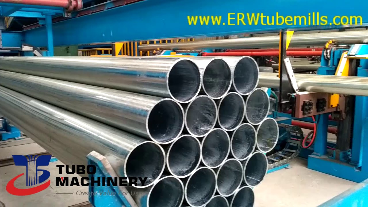 Automatic Pipe Packing Machine (Automatic Stacking & Bundling) - YouTube