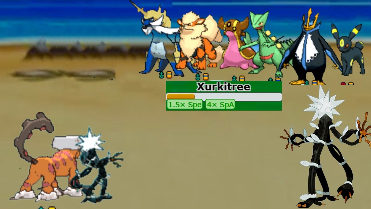 TURN 1 XURKITREE SWEEPS ON POKEMON SHOWDOWN!!!!!!!!! - YouTube