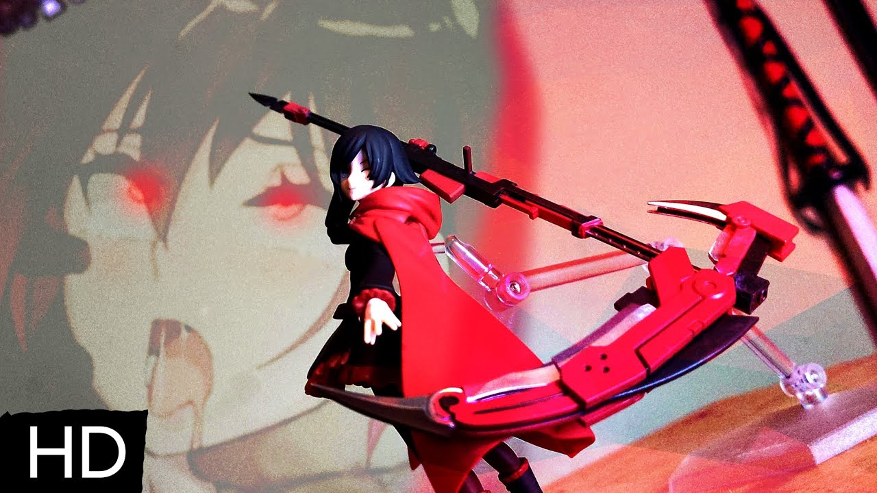 I've never coped more over a figure. figma Rwby Ruby rose figure review ...