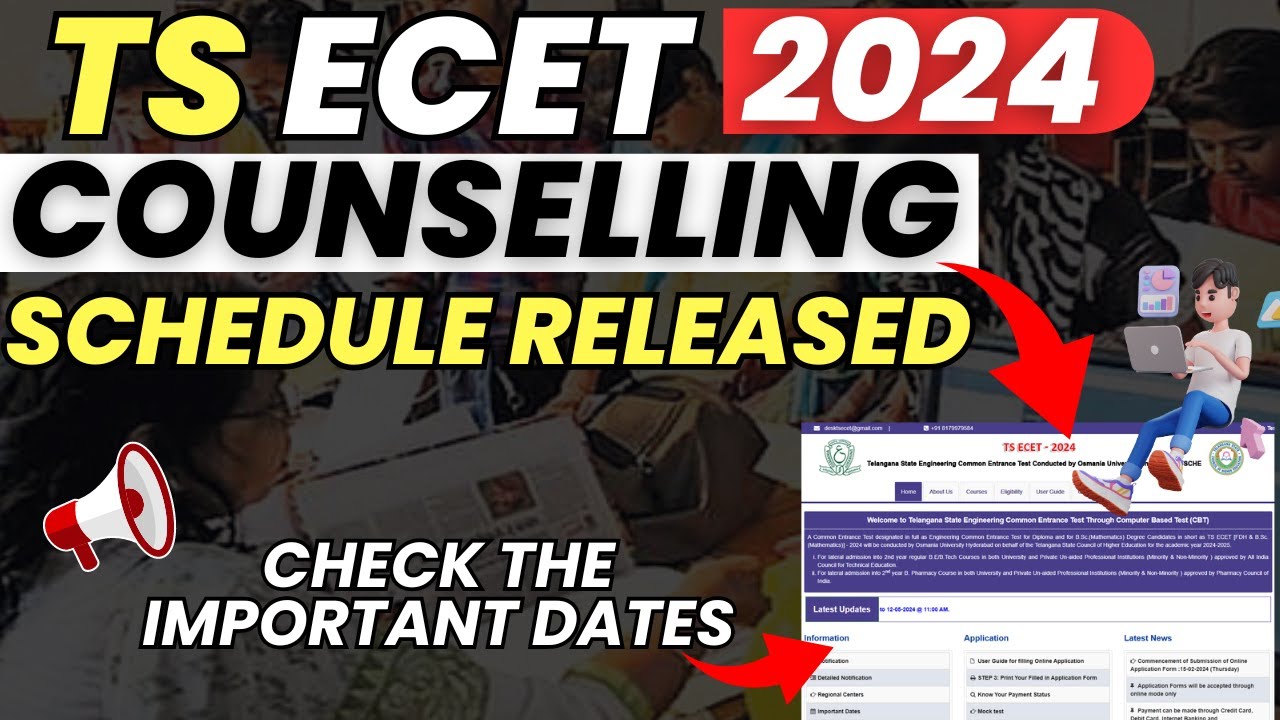 "TS ECET 2024: Counseling Schedule📅& Important Dates Revealed!" # ...