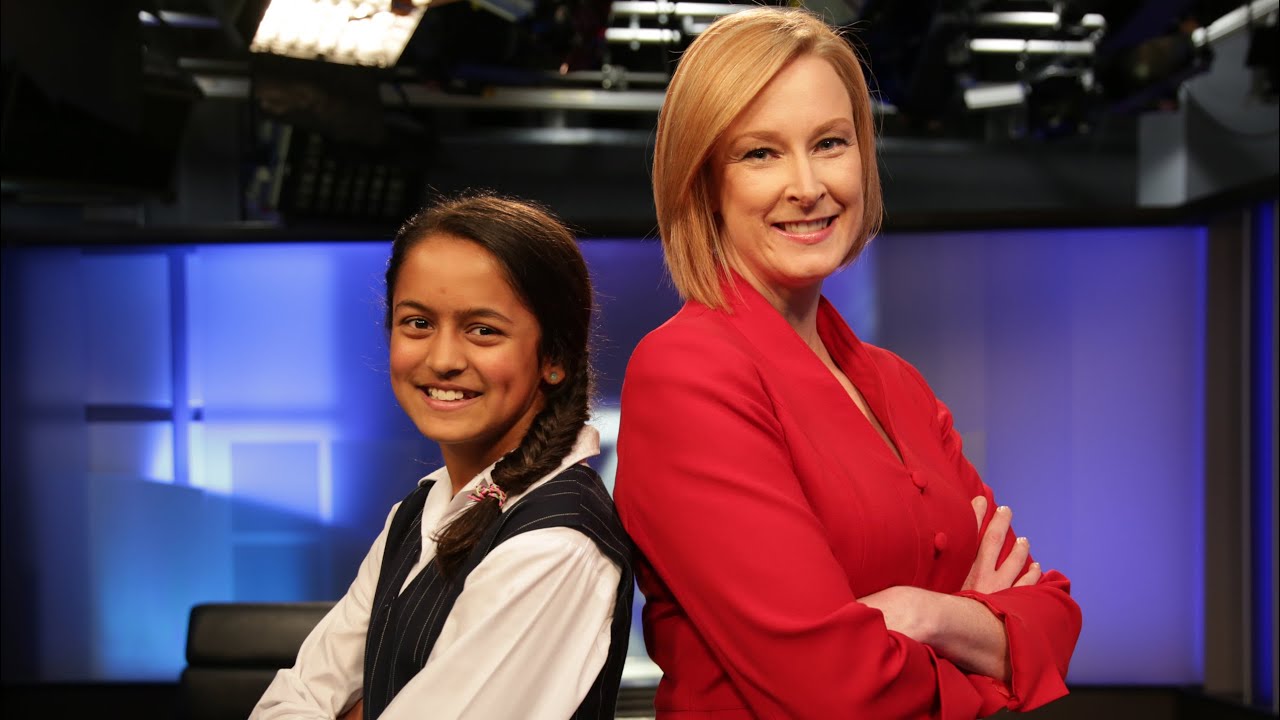 Maya finds out she's BTN's new Rookie Reporter for Election 2016 - YouTube