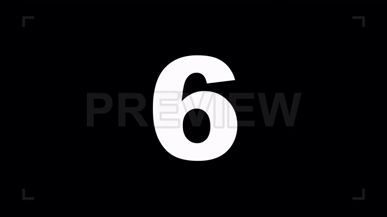 Exploding Numbers Countdown Stock Motion Graphics - YouTube