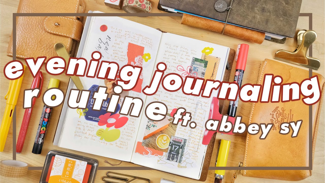 Evening Journaling Routine | Job's Journal x @AbbeySy - YouTube