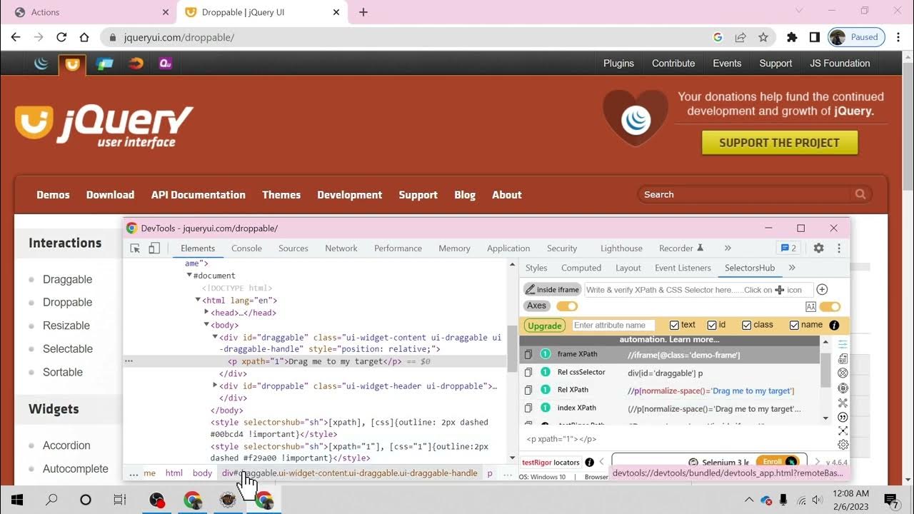 Drag And Drop Using Java In Selenium Webdriver Youtube
