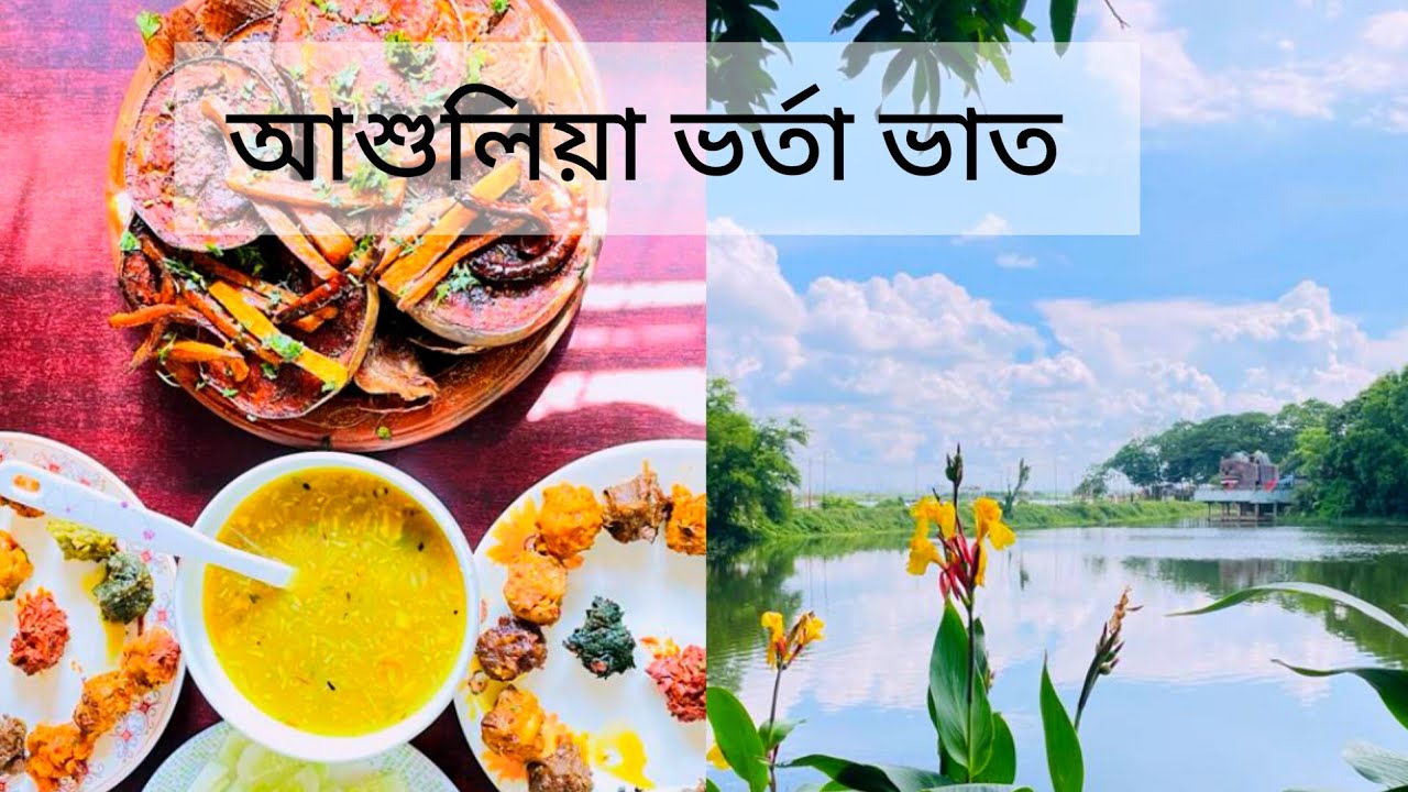 আশুলিয়া কথায় এত মজার ভর্তা ভাত পাওয়া যায় / Bd blogger Ahysa s life ...