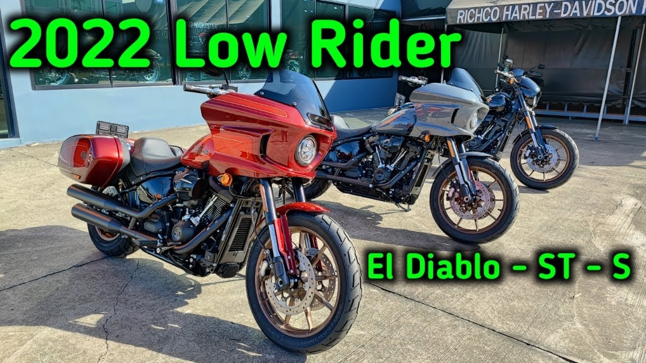Low Rider 2022 S ST El Diablo Walkaround Close up details 4K - YouTube