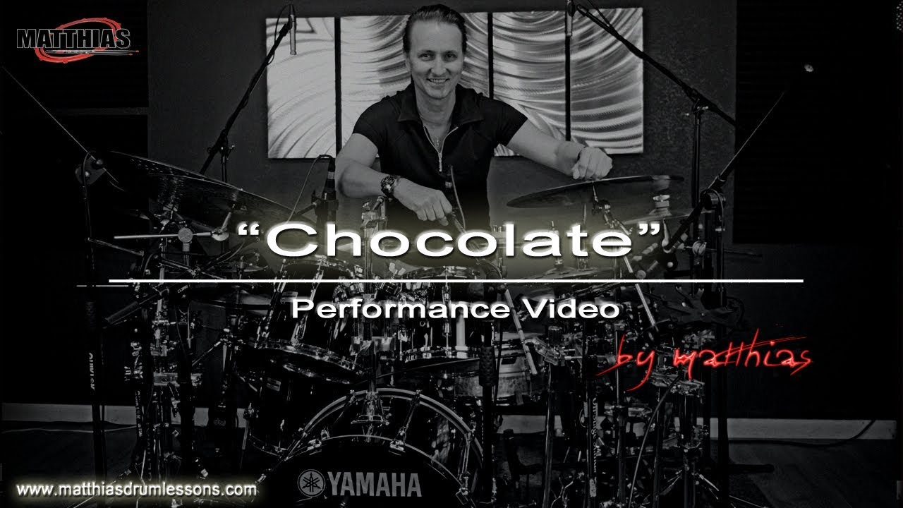 MATTHIAS MONTGOMERY Drum Performance of "CHOCOLATE" by Ricky Wolking ...